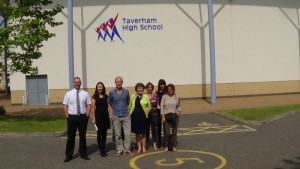 Visite à Taverham high school | ROUEN NORWICH CLUB
